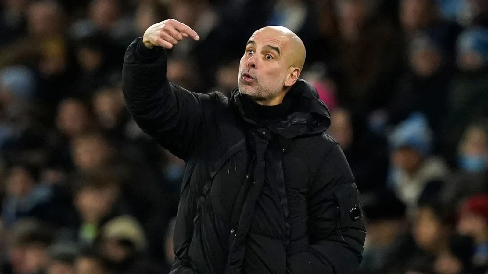 Pep Guardiola plays down title talk as Man City look to close gap on ...