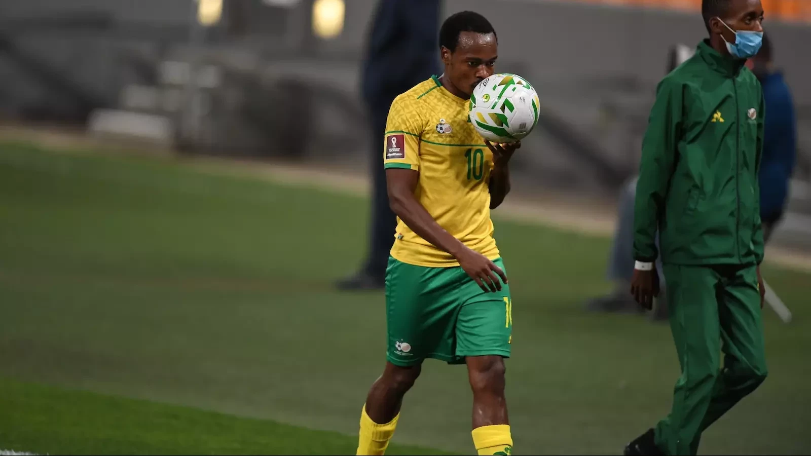 Bafana coach issues warning to Percy Tau | football