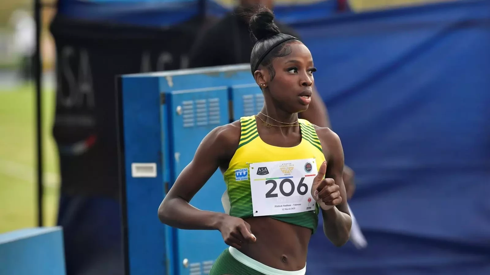 Prudence Sekgodiso secures a victory at the ASA Grand Prix | SABC