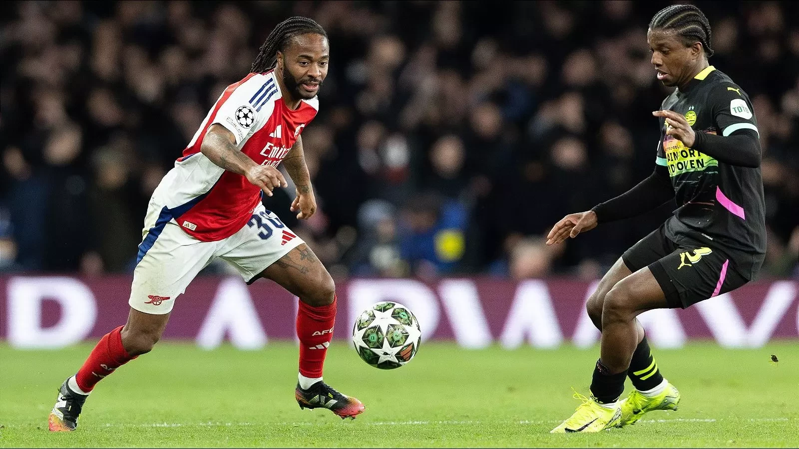 Raheem Sterling and Oleksandr Zinchenko spark Arsenal's UCL charge | soccer