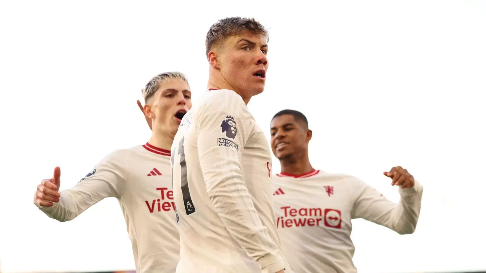 In-form Man Utd striker Rasmus Hojlund sidelined for up to three weeks ...