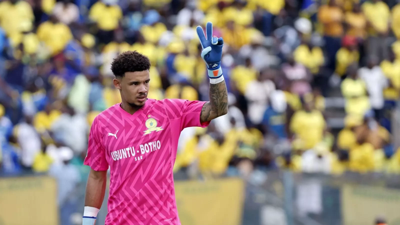 Ronwen Williams saves Sundowns blushes as they beat AmaTuks on ...