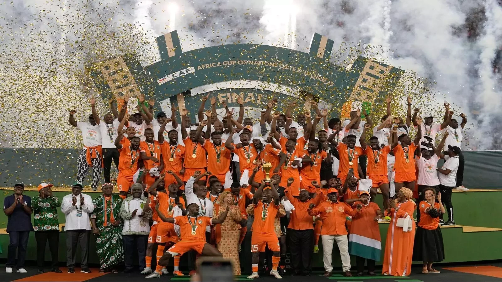 Sebastien Haller nets winner as Ivory Coast are crowned AFCON 2023 ...