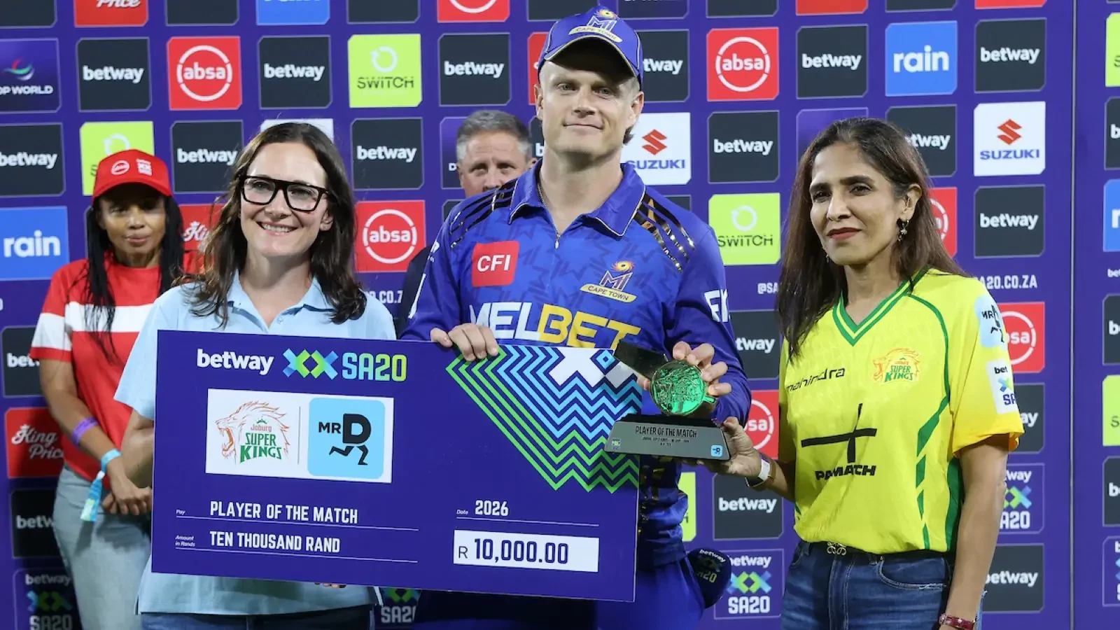 Ryan Rickelton goes top of SA20 batting charts with Wanderers ...