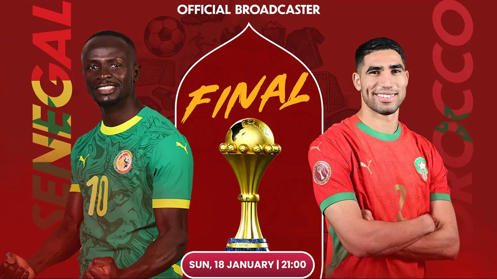 How can I watch Senegal battle Morocco in the 2025 AFCON final on Sunday? | soccer