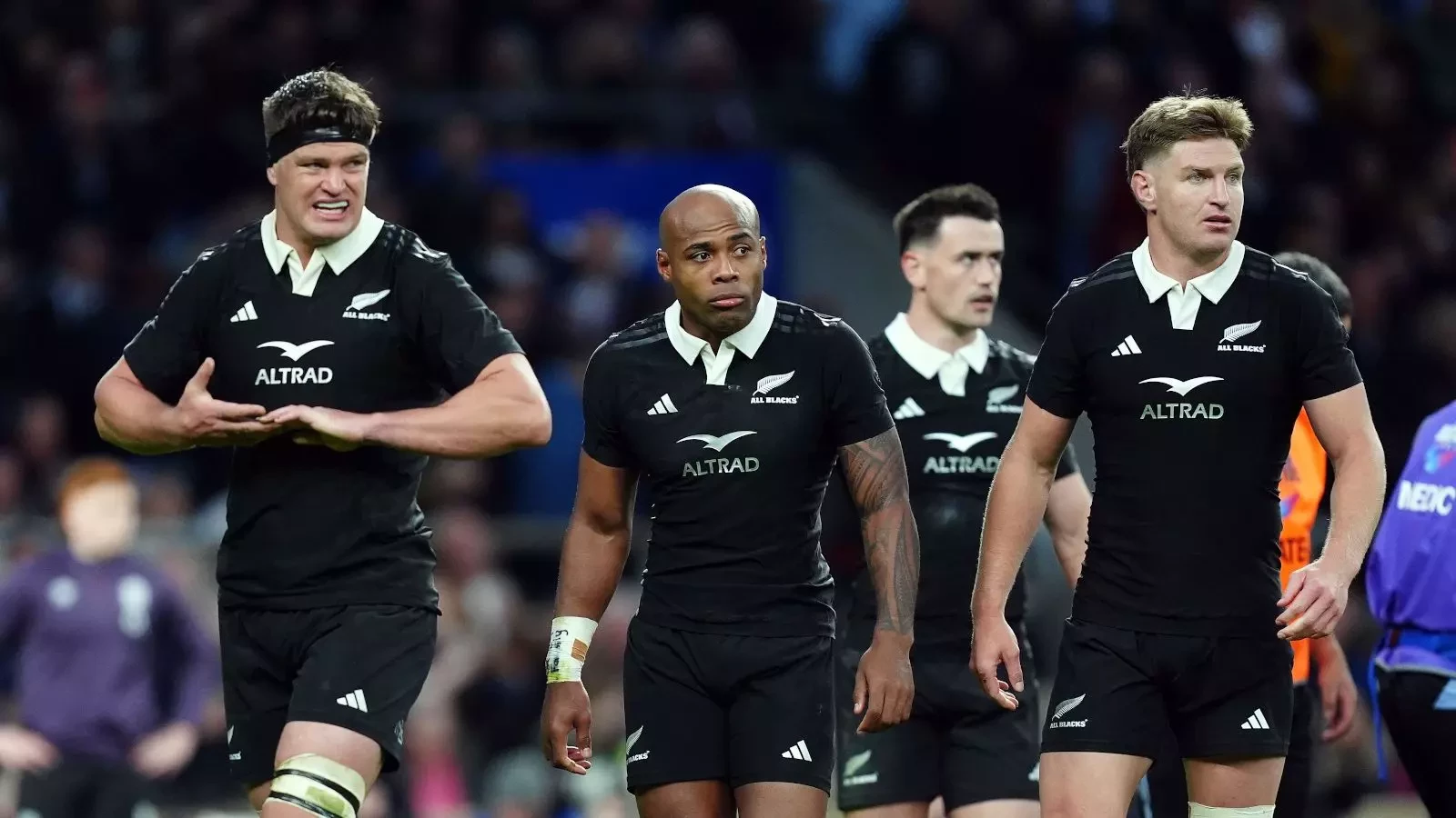 All Blacks captain Scott Barrett reacts to gritty win over England | rugby