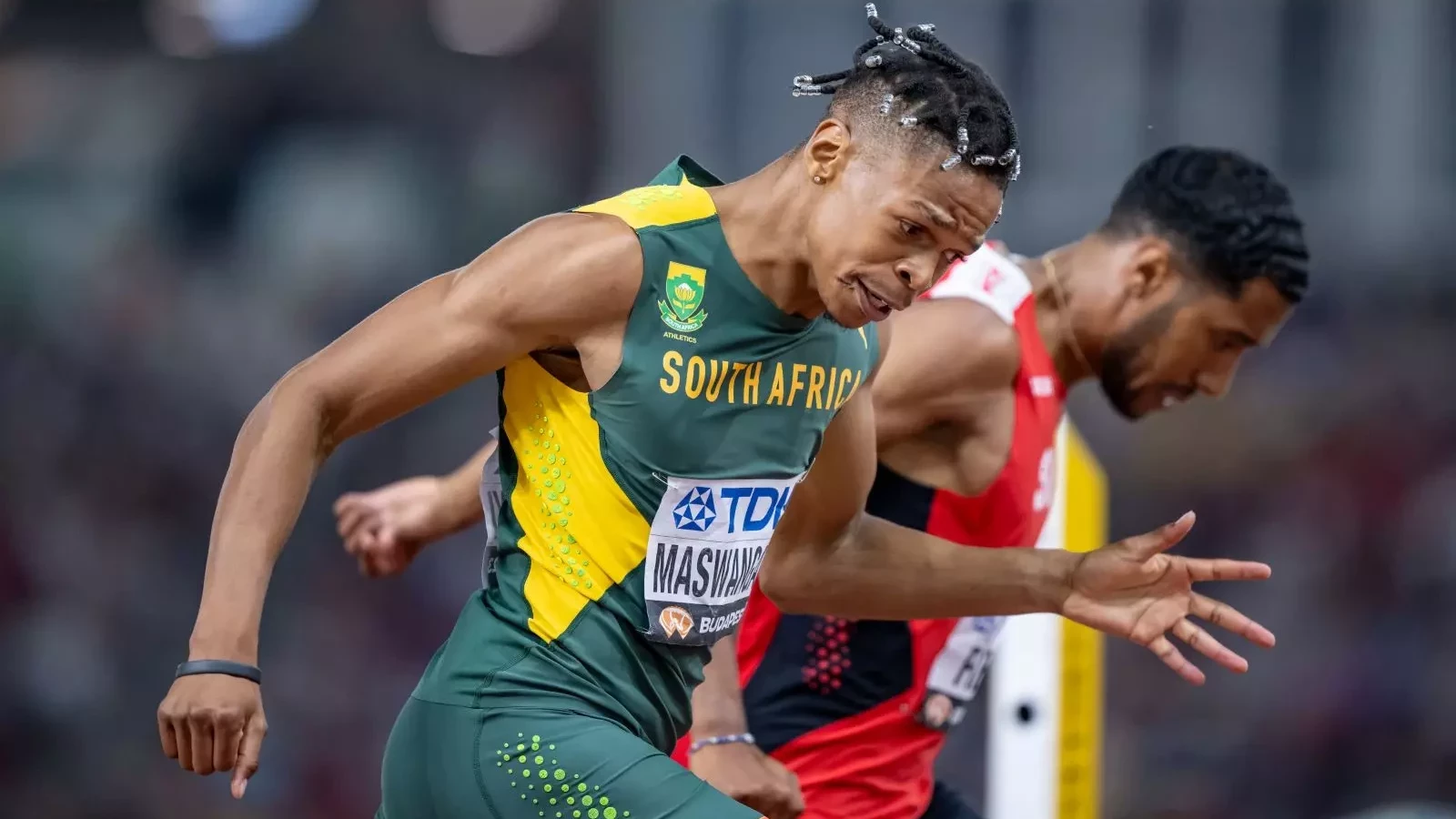 Shaun Maswanganyi and Benjamin Richardson shift focus to 200m after impressive showing in 100m ...