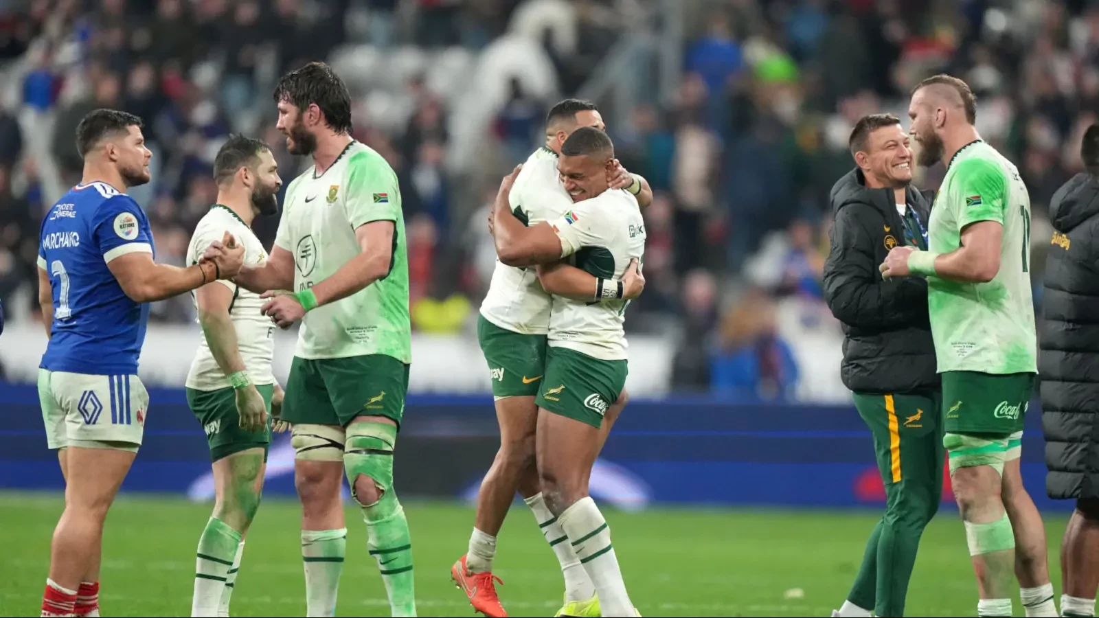 Gutsy 14-man Springboks stun France with second-half masterclass in ...
