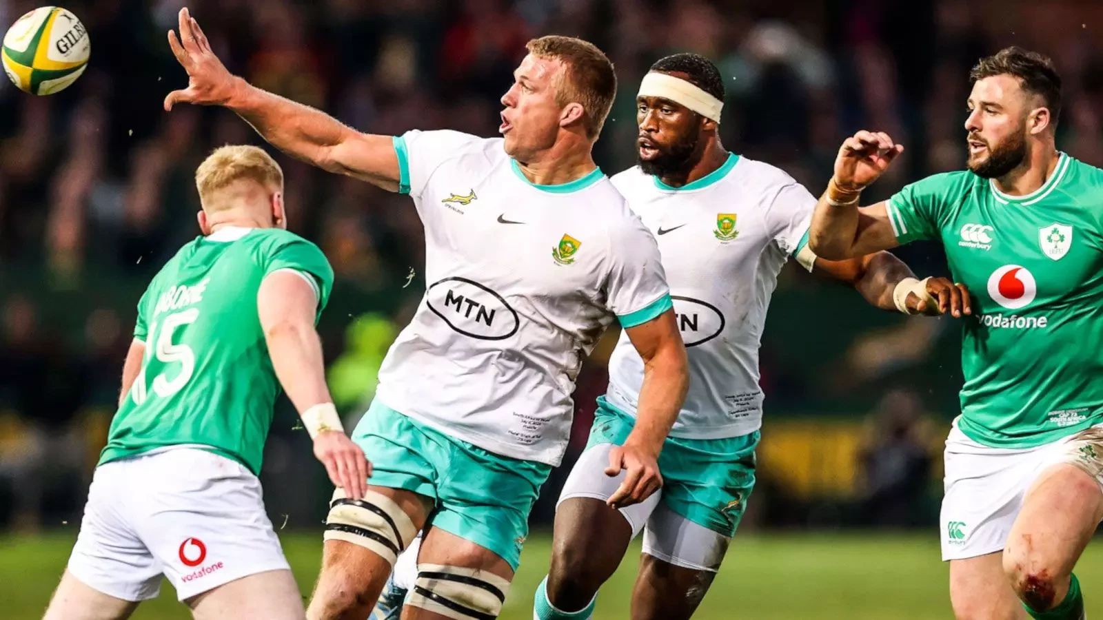 Springboks name record-breaking XV for showdown with Ireland at Kings ...