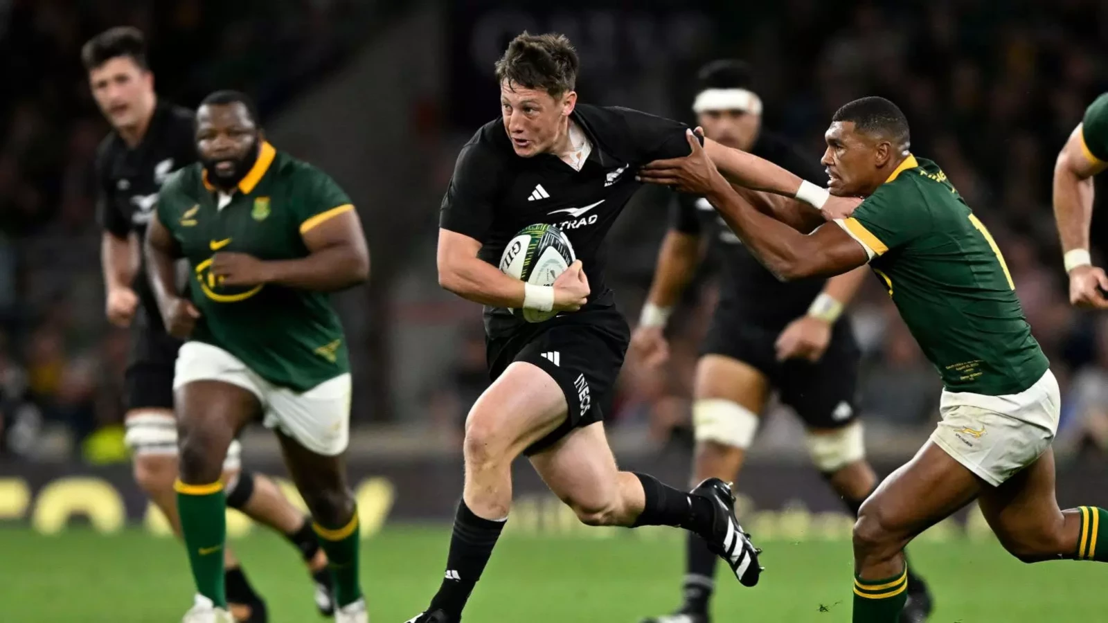 All Blacks legend Carlos Spencer previews Springboks v All Blacks clash ...