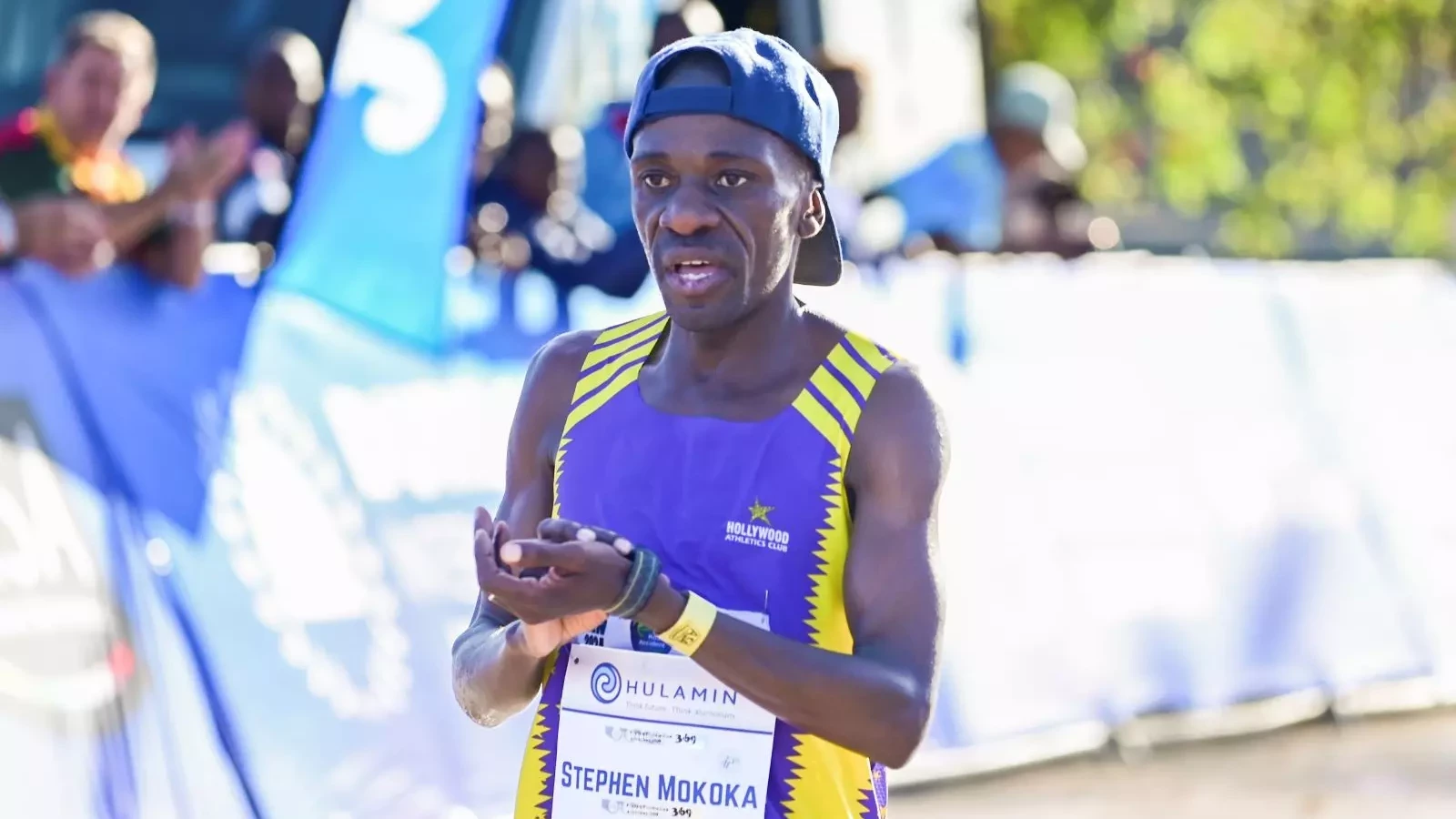 Stephen Mokoka on the 10th anniversary of the Absa Run Your City 10km ...