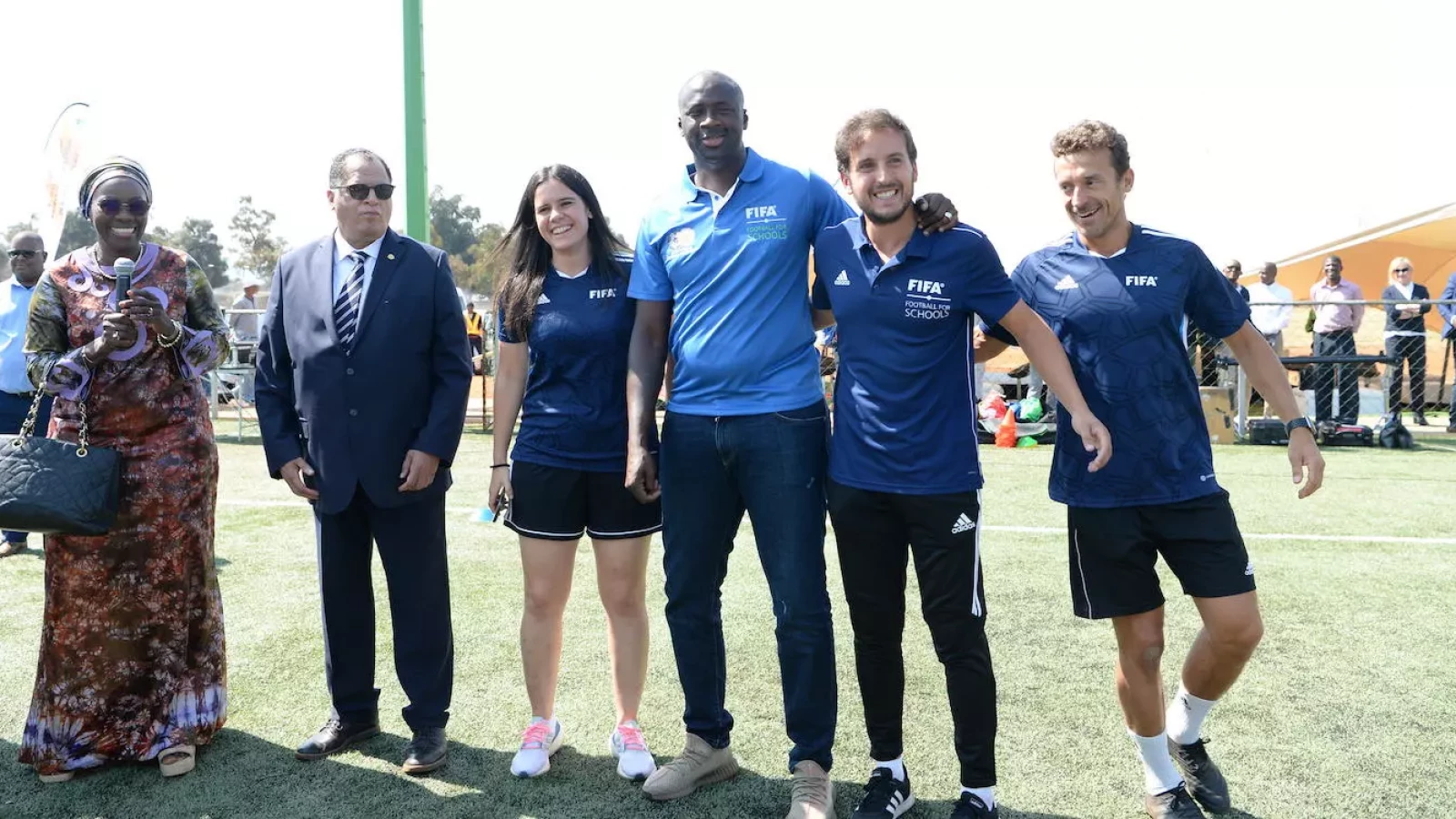 Toure welcomes FIFA Football for Schools | soccer