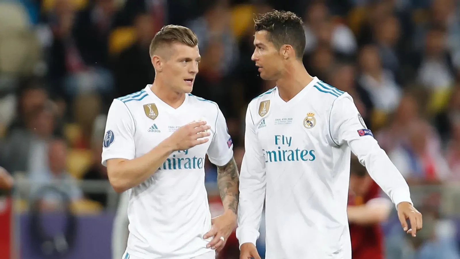 Real Madrid legend Toni Kroos rates Cristiano Ronaldo as his best team ...