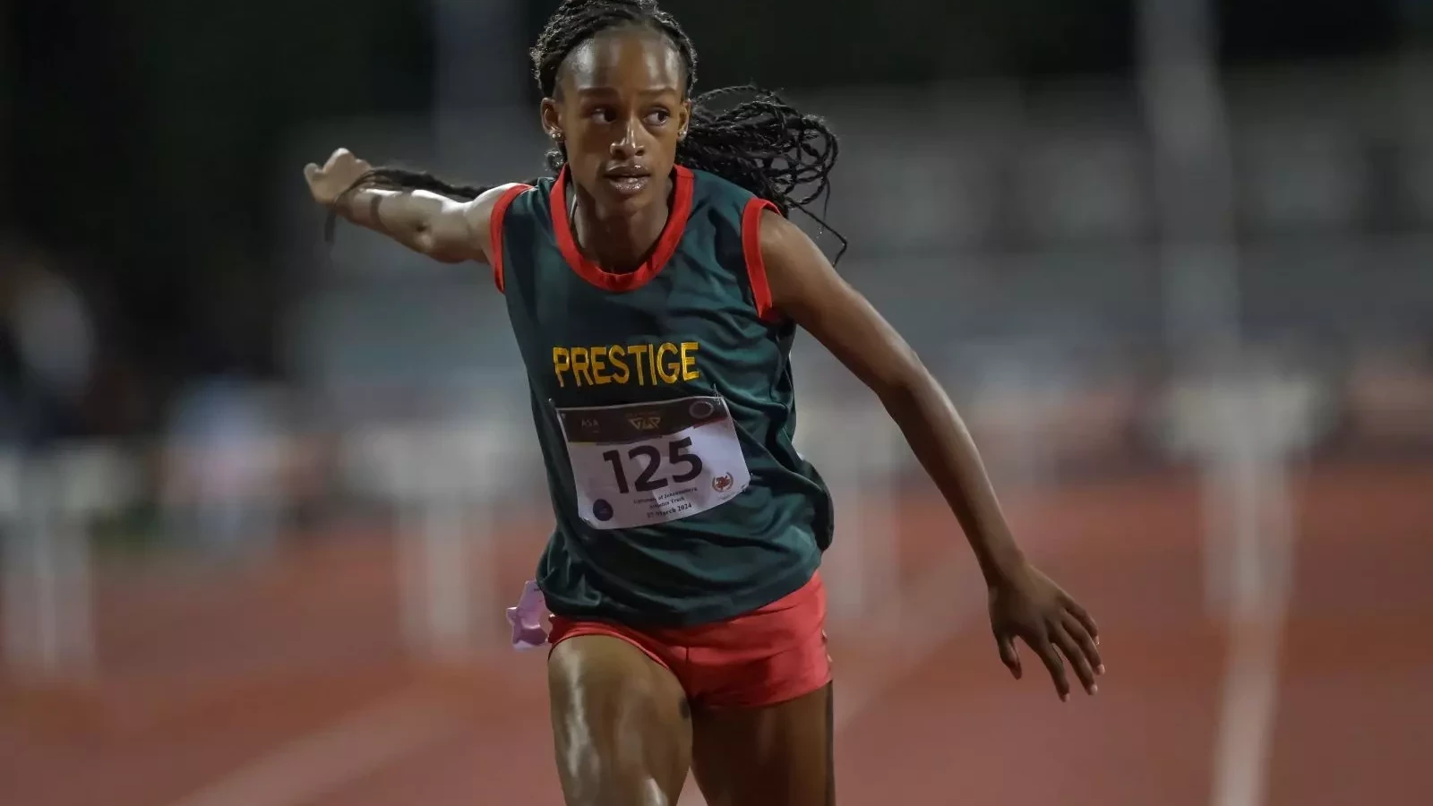 Tumi Ramakgopa explains why she prefers the 400m over the 100m hurdles ...