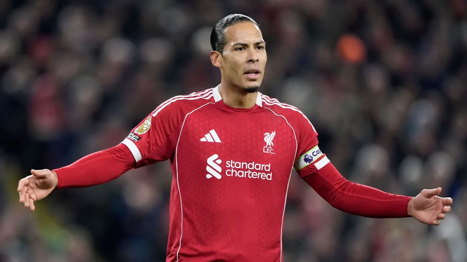 Virgil van Dijk rallies Liverpool for Anfield comeback fight vs ...