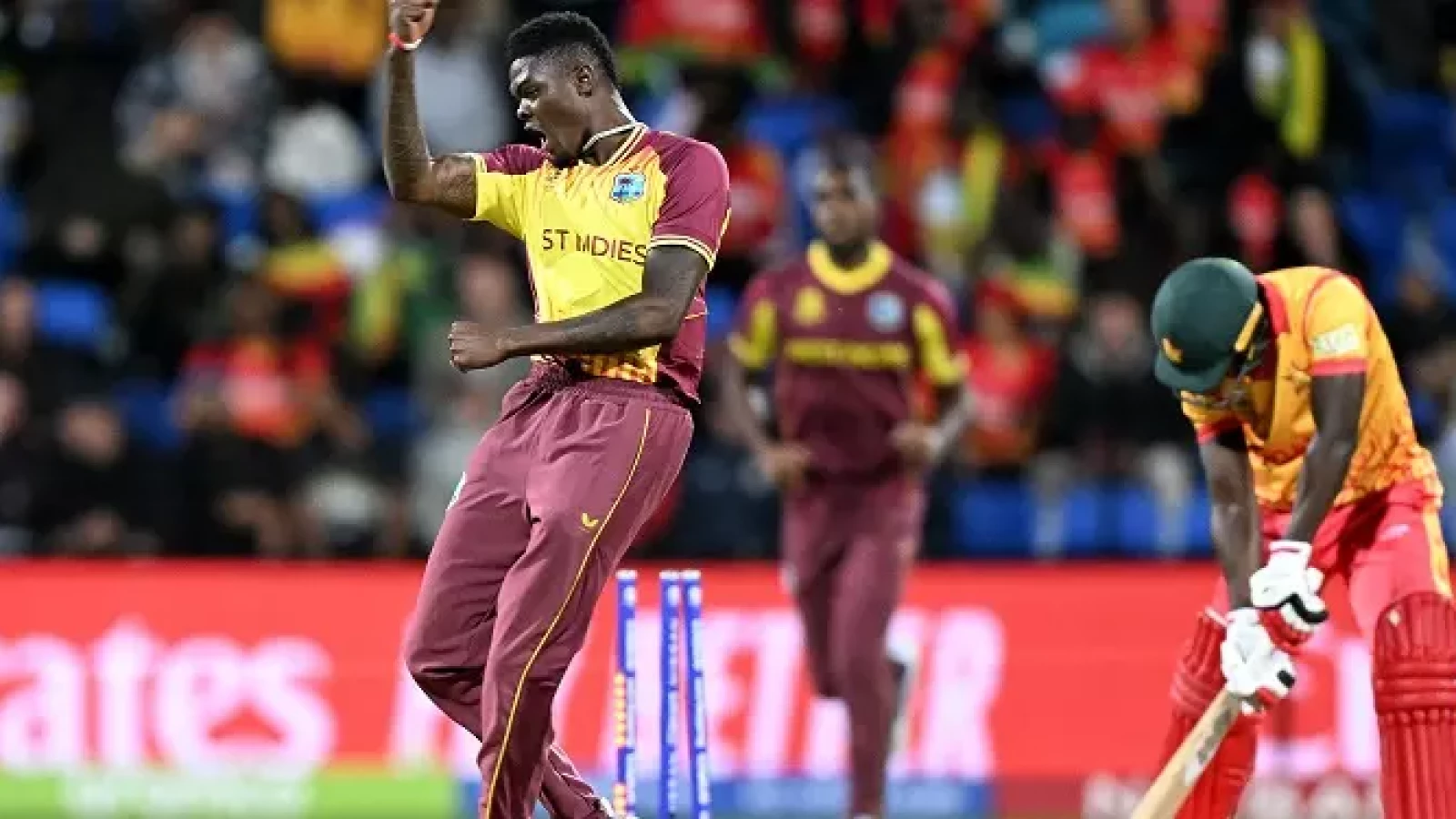Four-wicket Joseph helps West Indies topple Zimbabwe at T20 World Cup ...