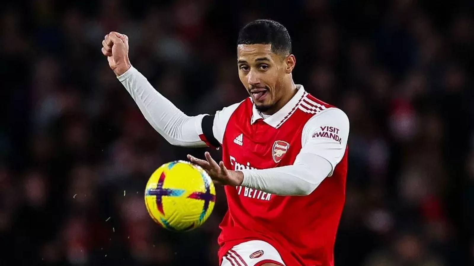 William Saliba focused on Arsenal's title charge despite ongoing contract talks | football